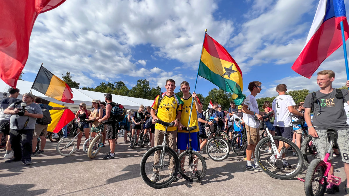 Missionary kid wins medals at Unicycle World Championships - The ...