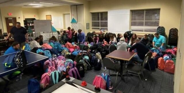 'Community' effort: KY church fills 300 backpacks for Christmas - The ...